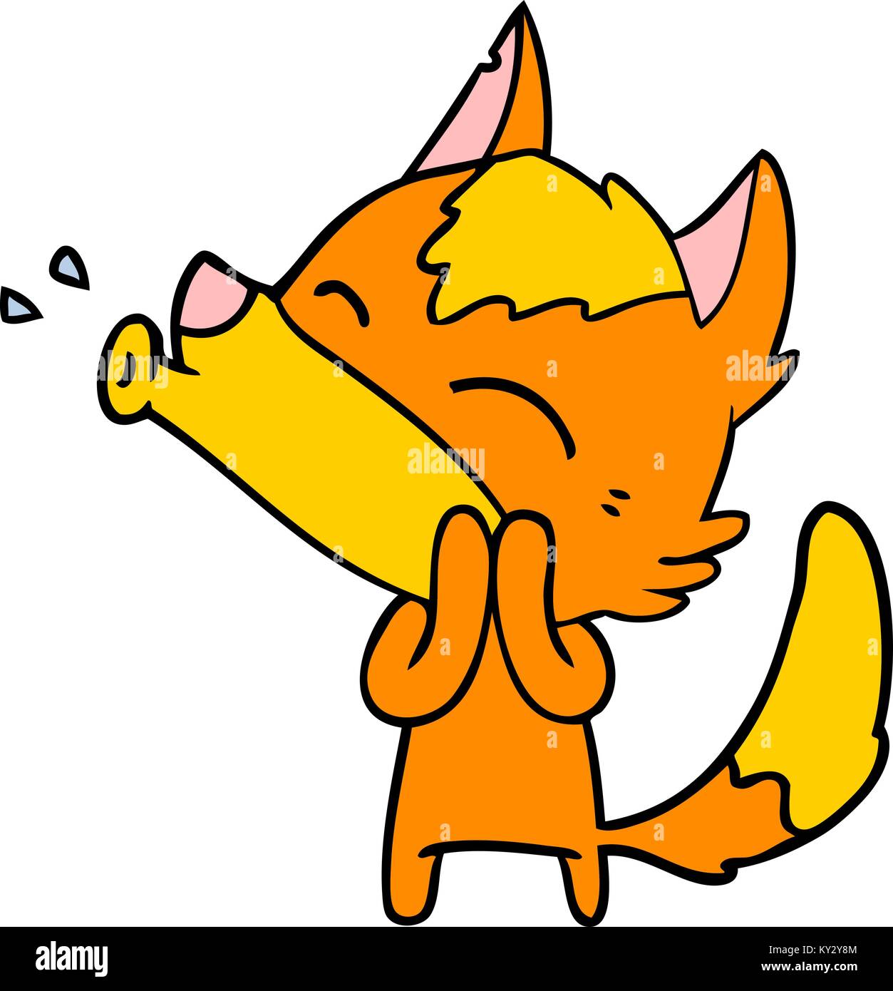 fox cartoon character Stock Vector Image & Art - Alamy