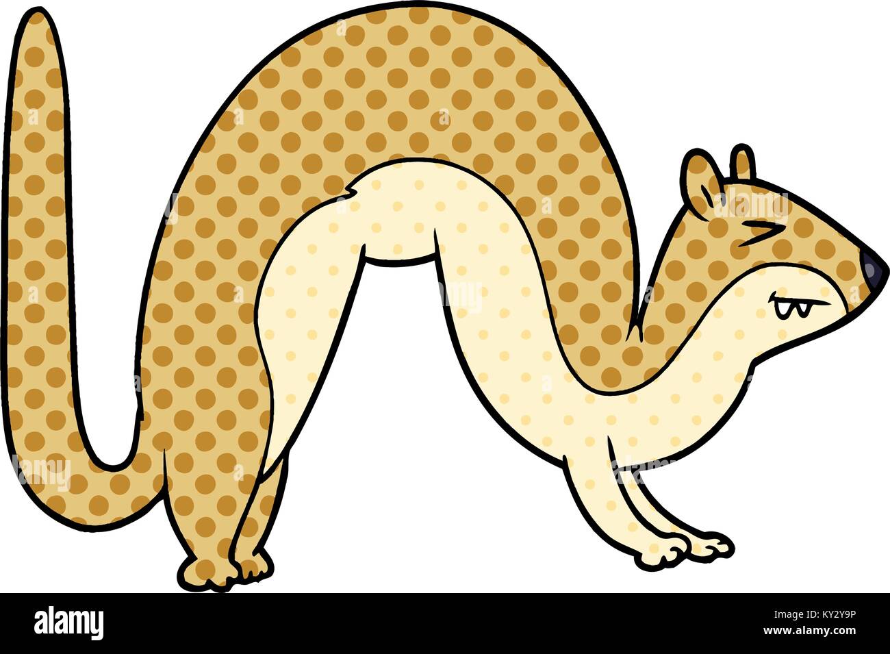 Weasel Cartoon High Resolution Stock Photography and Images - Alamy