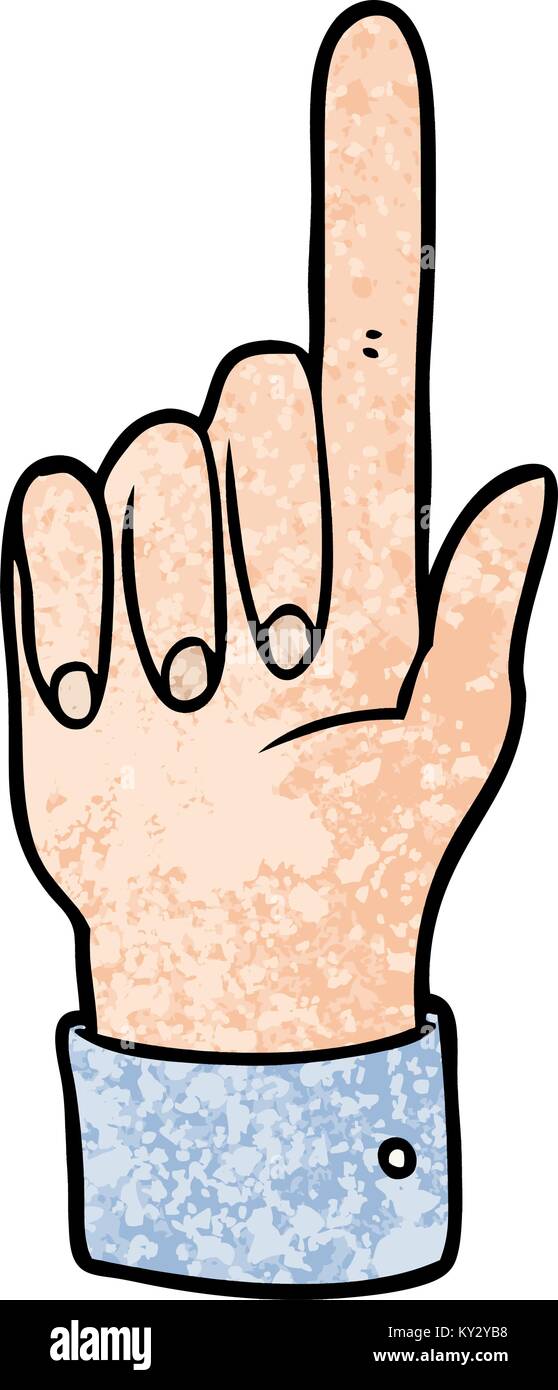 cartoon pointing hand Stock Vector Image & Art - Alamy