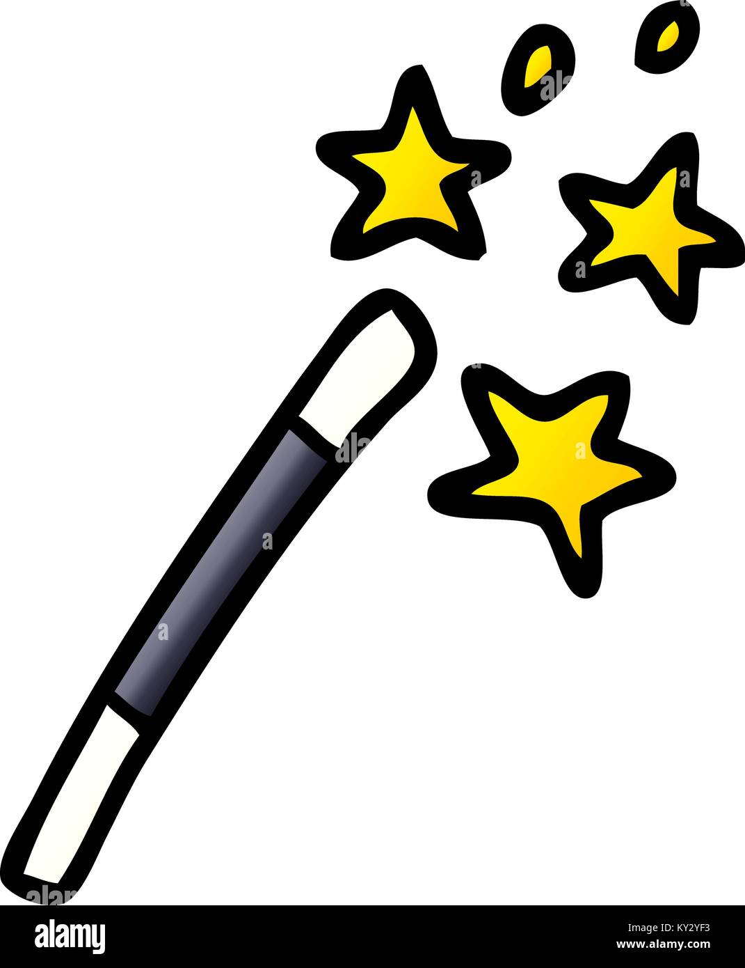 cartoon magic wand Stock Vector Image & Art - Alamy