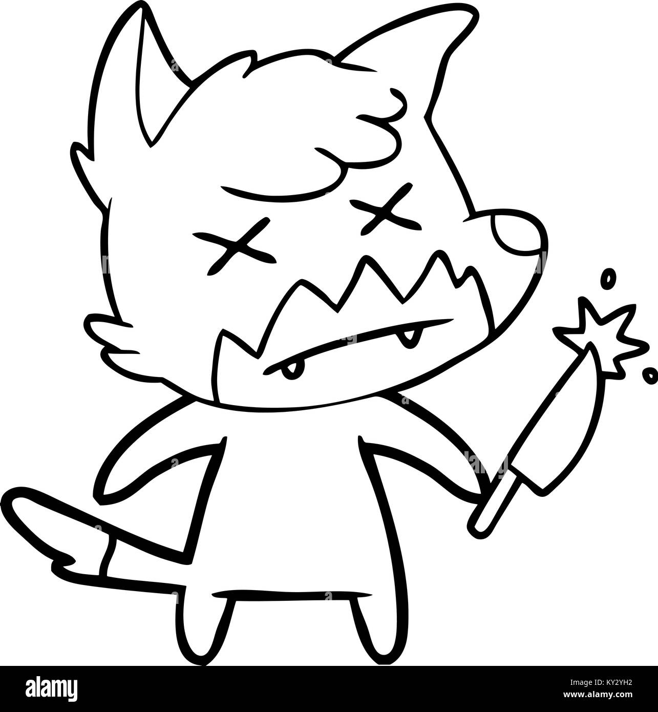 Dead animals cartoon Black and White Stock Photos & Images - Alamy