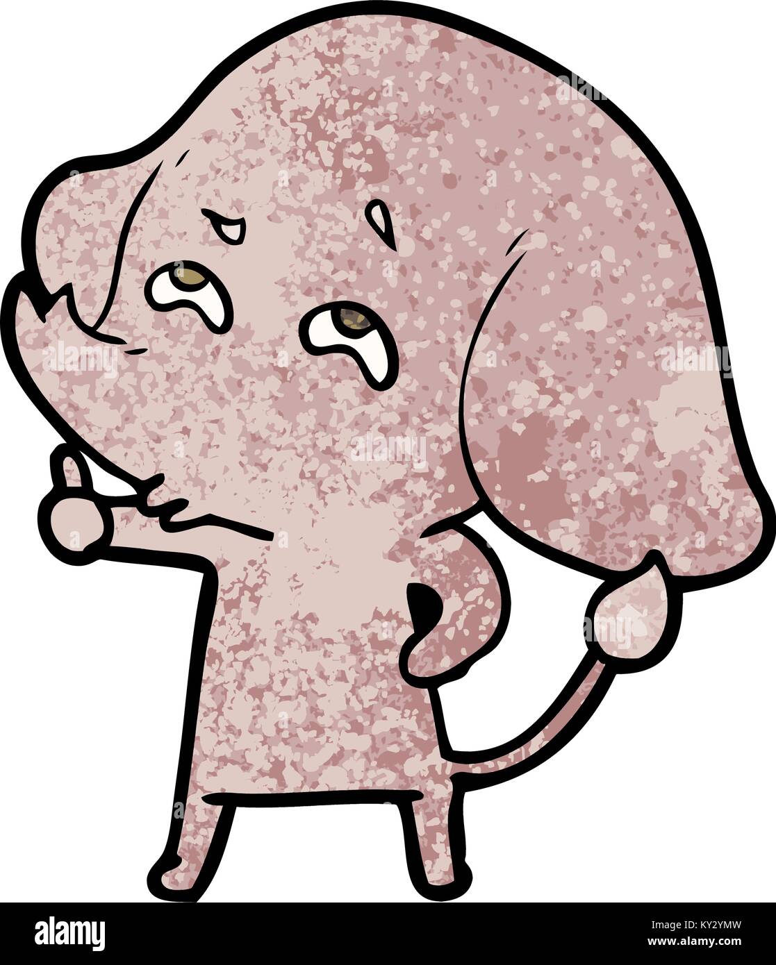 cartoon elephant remembering Stock Vector Image & Art - Alamy