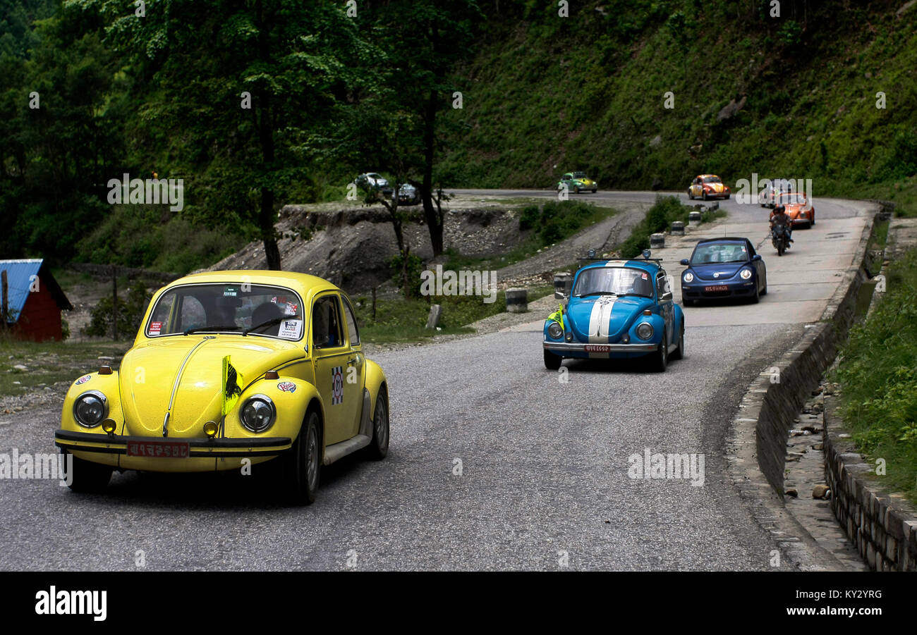 Beetle cars in nepal hi-res stock photography and images - Alamy
