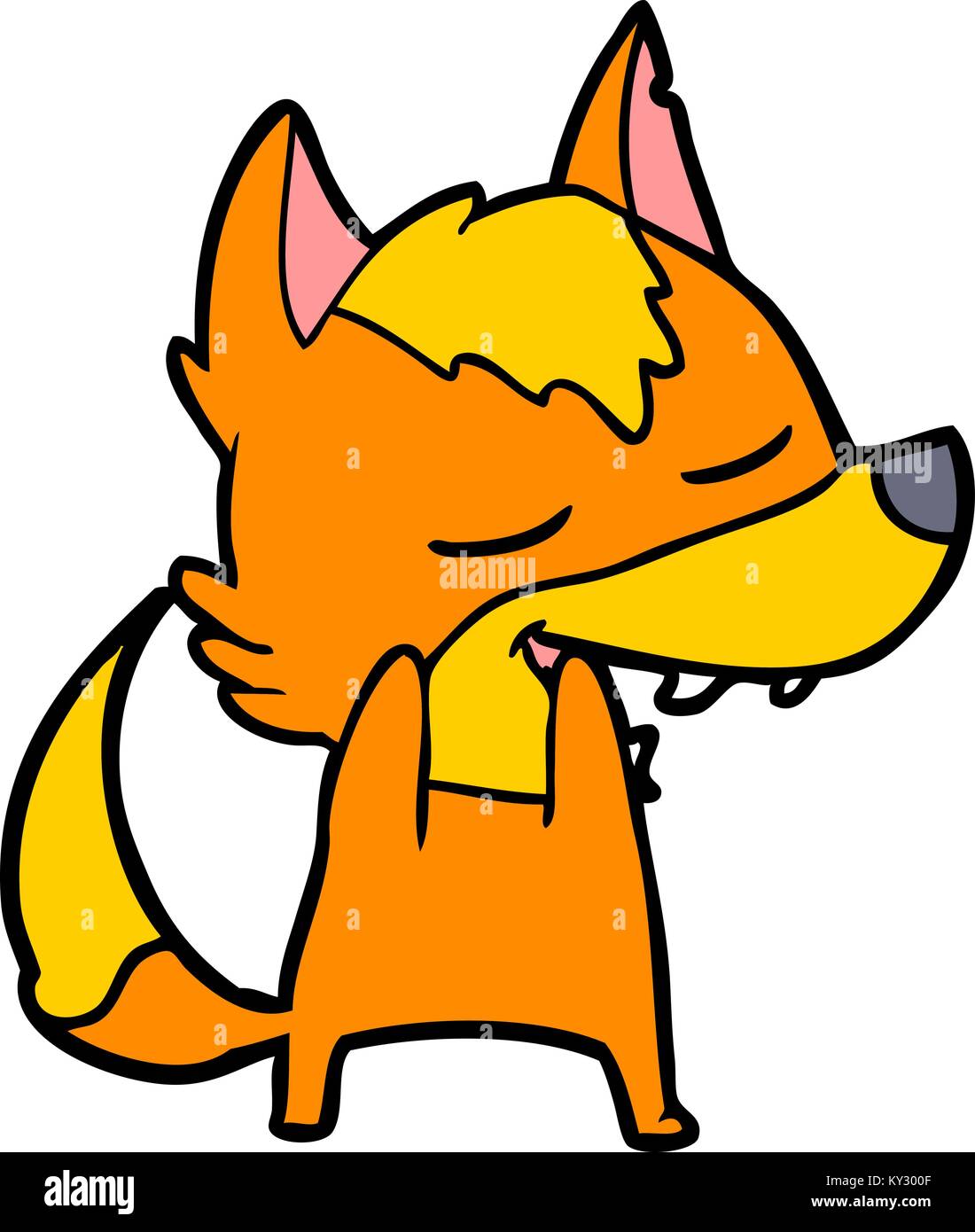 fox cartoon character Stock Vector Image & Art - Alamy