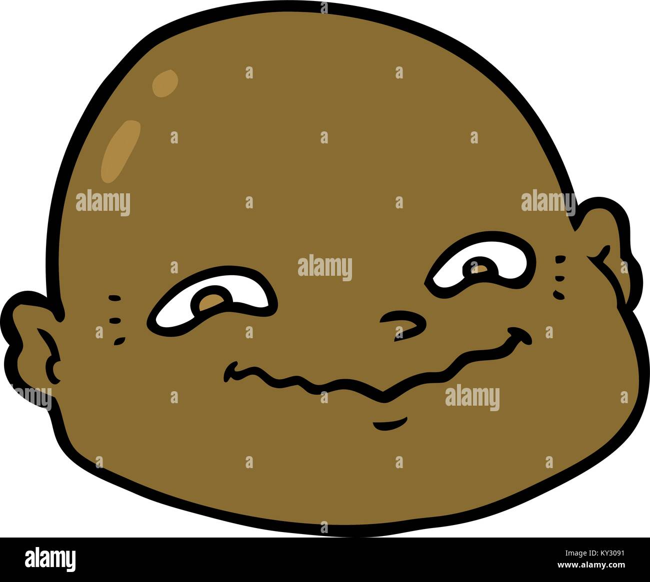 cartoon bald man Stock Vector Image & Art - Alamy