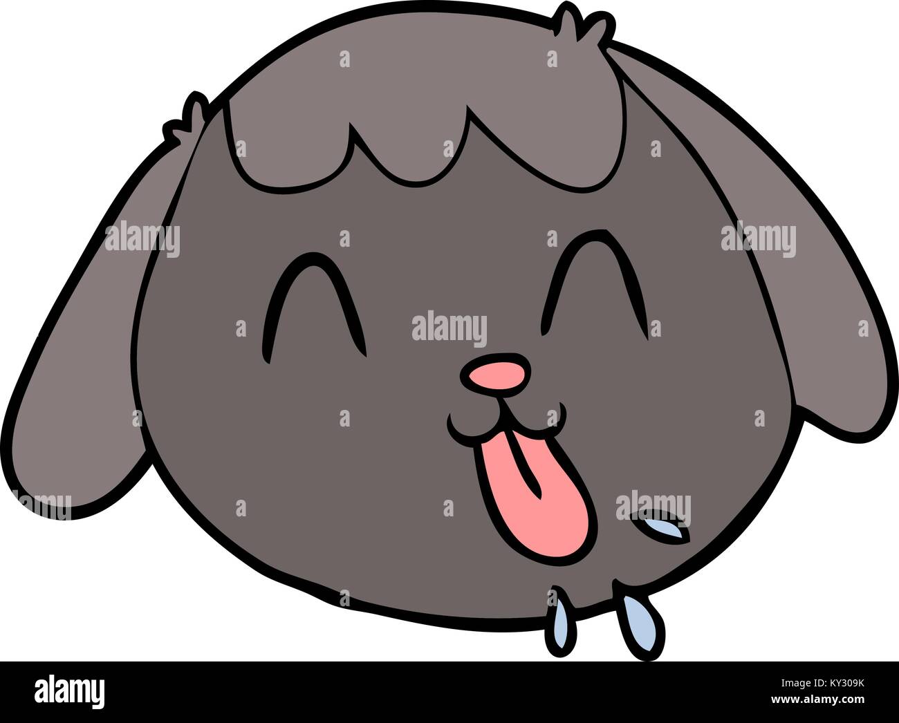 cartoon dog face Stock Vector Image & Art - Alamy