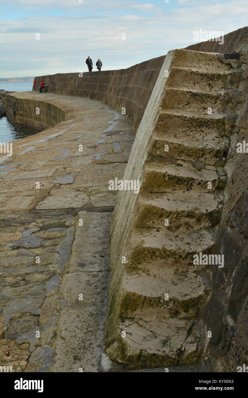 The Cobb, Lyme Regis, Dorset, UK Stock Photo - Alamy