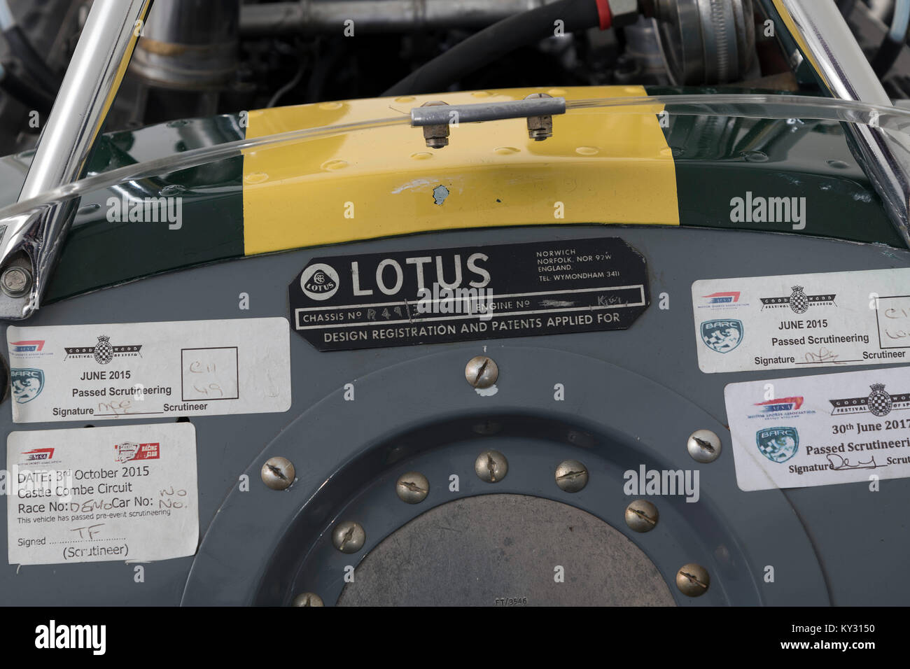 1967 Lotus 49 DFV of Graham Hill Stock Photo - Alamy