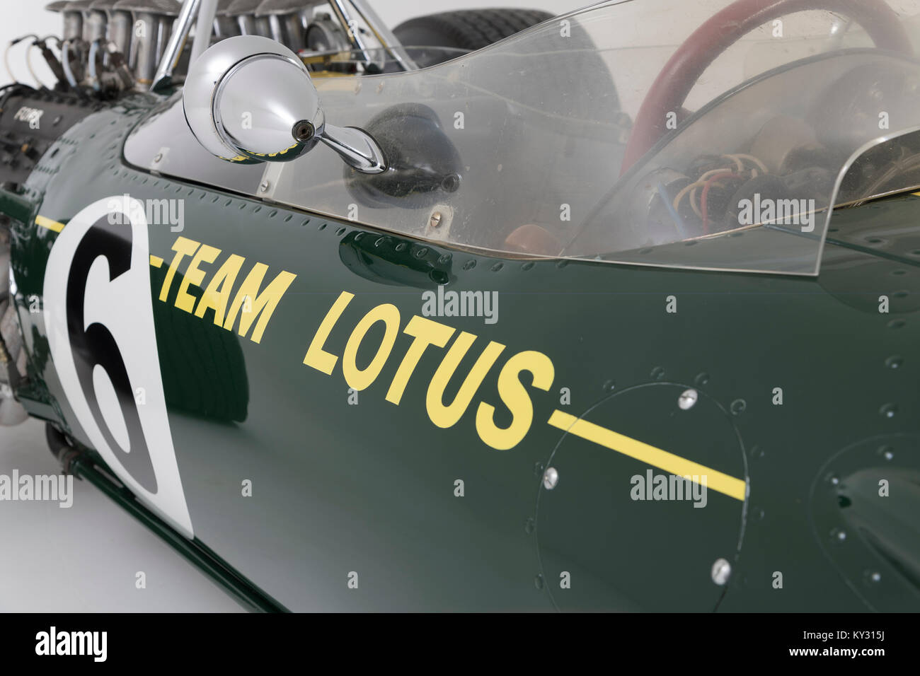 1967 Lotus 49 DFV of Graham Hill Stock Photo - Alamy