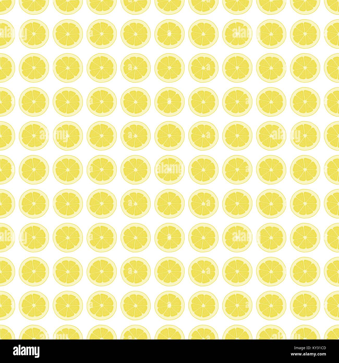 Seamless pattern with a slice of lemon Stock Vector Image & Art - Alamy