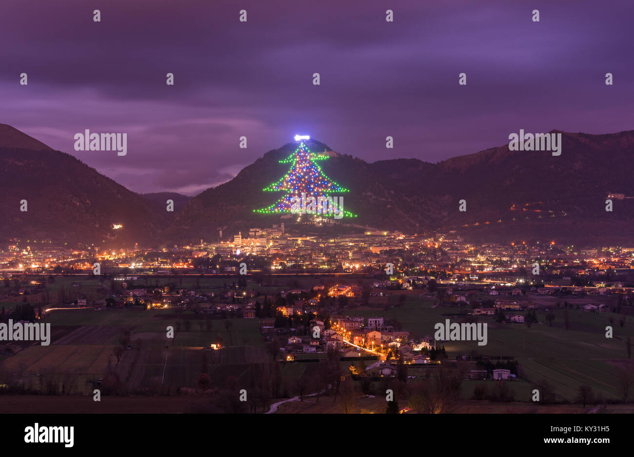 Gubbio (Italy) - One of the most beautiful medieval towns in Europe, in ...