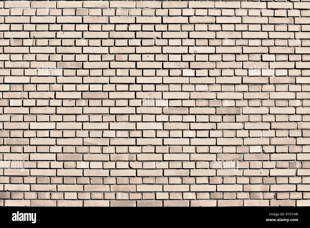 Sand color brick wall hi-res stock photography and images - Alamy