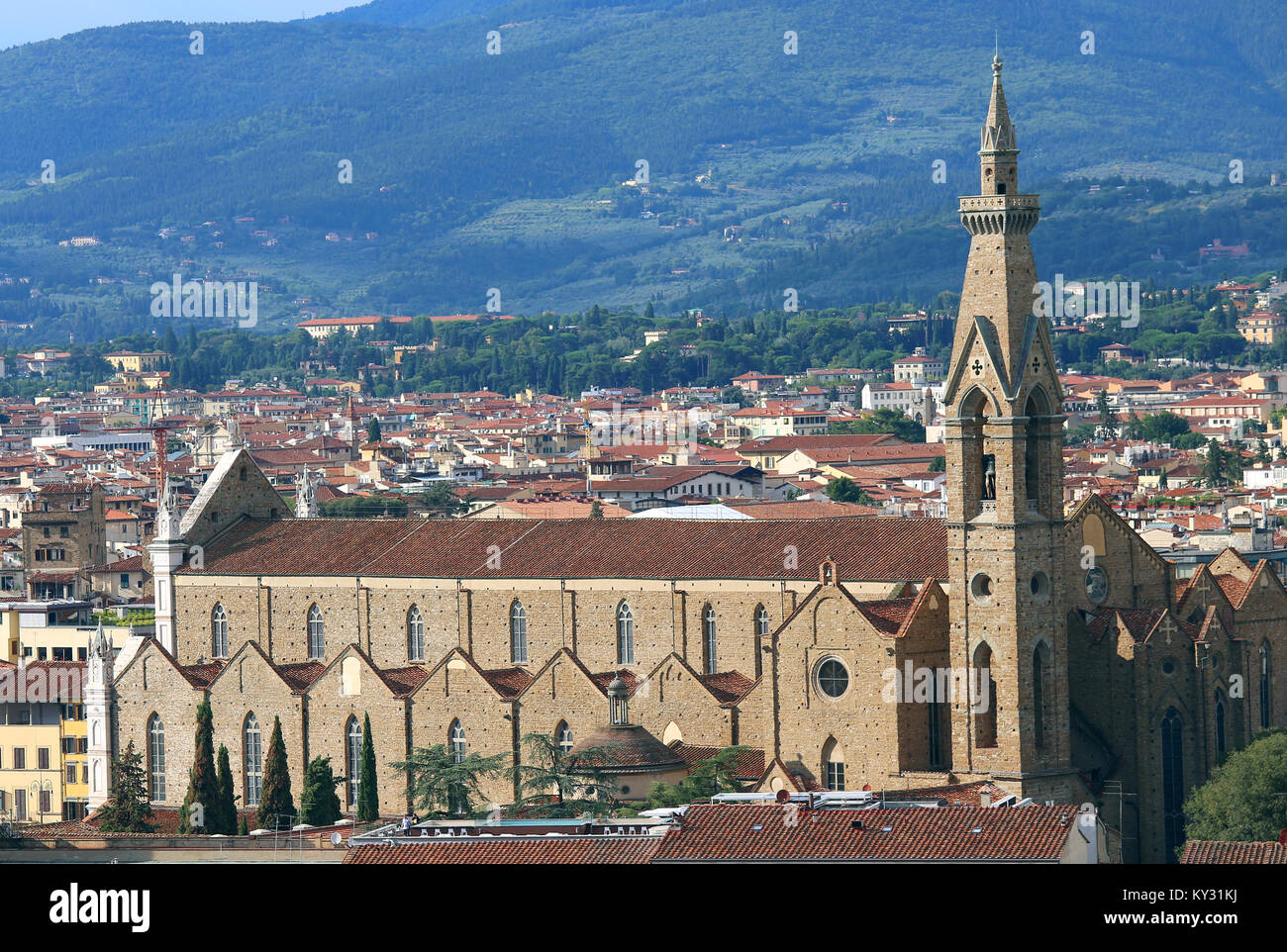 Basilica chiesa di santa croce hi-res stock photography and images - Alamy