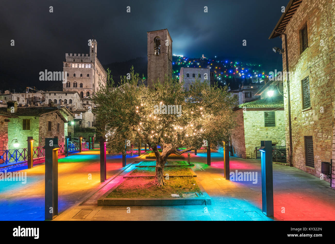Gubbio (Italy) - One of the most beautiful medieval towns in Europe, in ...