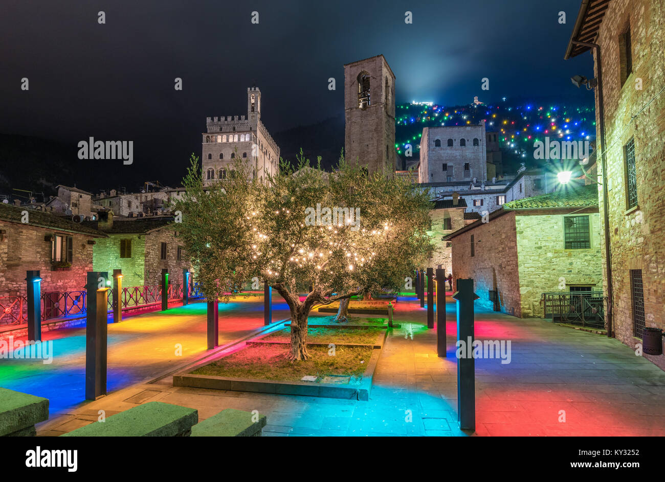 Gubbio (Italy) - One of the most beautiful medieval towns in Europe, in ...