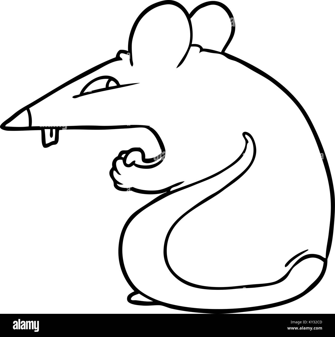 sly cartoon rat Stock Vector Image & Art - Alamy