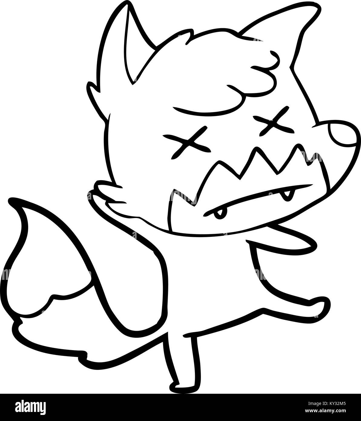 Dead animals cartoon Black and White Stock Photos & Images - Alamy