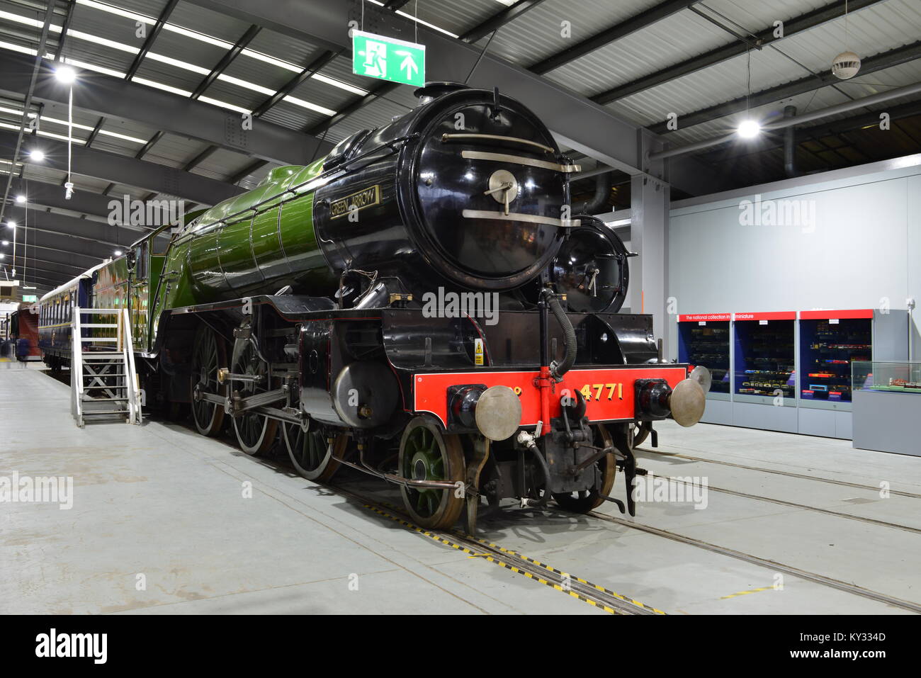 A V2 Steam engine Stock Photo - Alamy