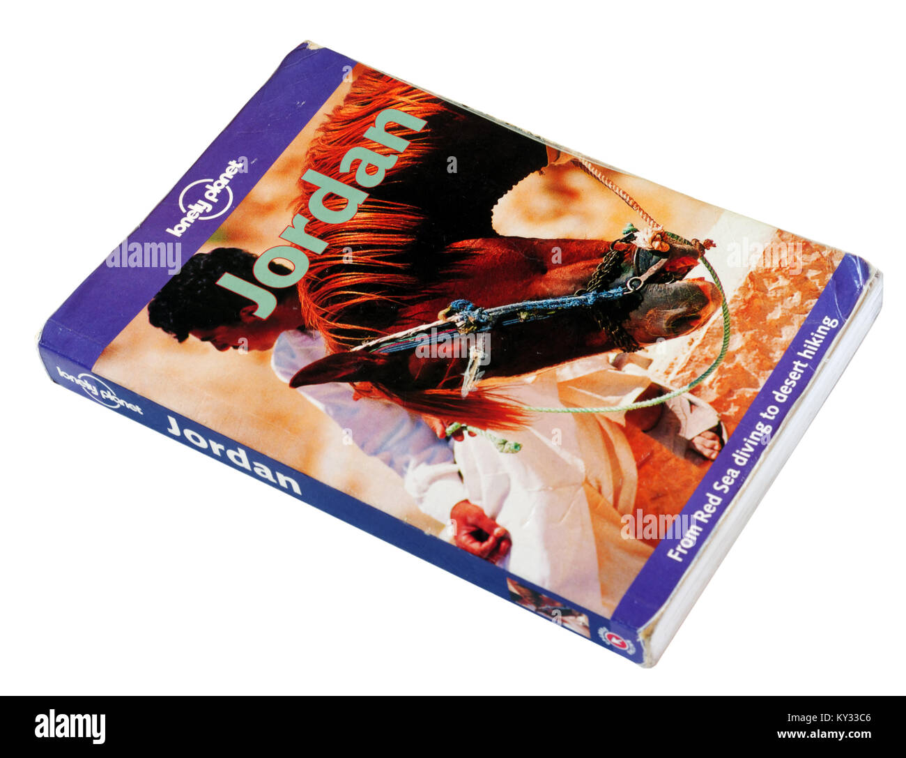 The Lonely Planet guide to Jordan Stock Photo - Alamy