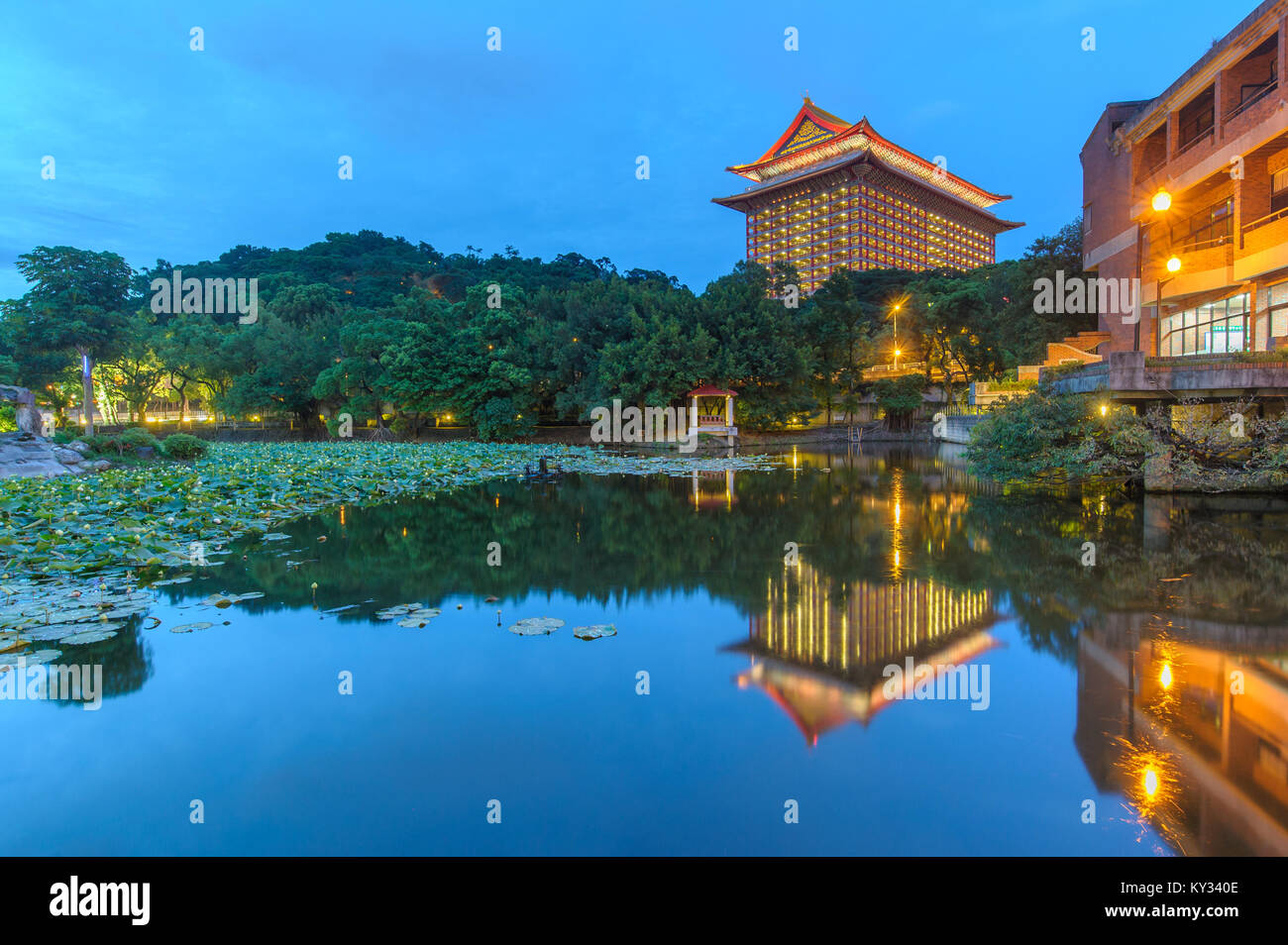 grand hotel in taipei, taiwan Stock Photo - Alamy