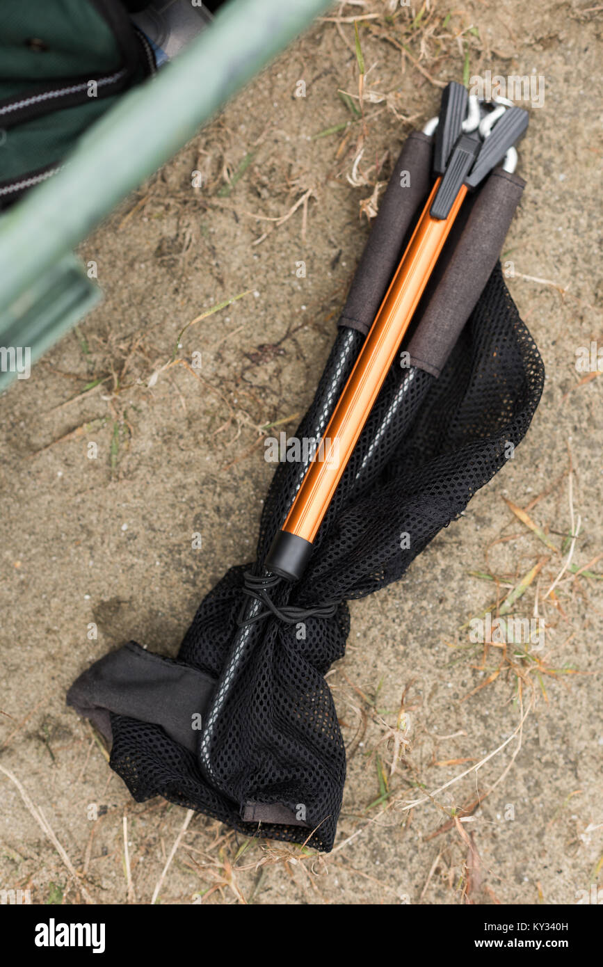 Fold-able fishing net Stock Photo - Alamy