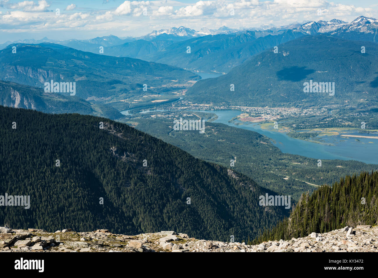 Landscape on a sunny day Stock Photo - Alamy