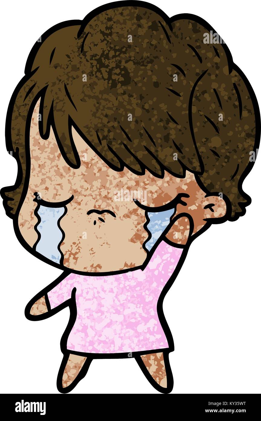 cartoon woman crying Stock Vector Image & Art - Alamy