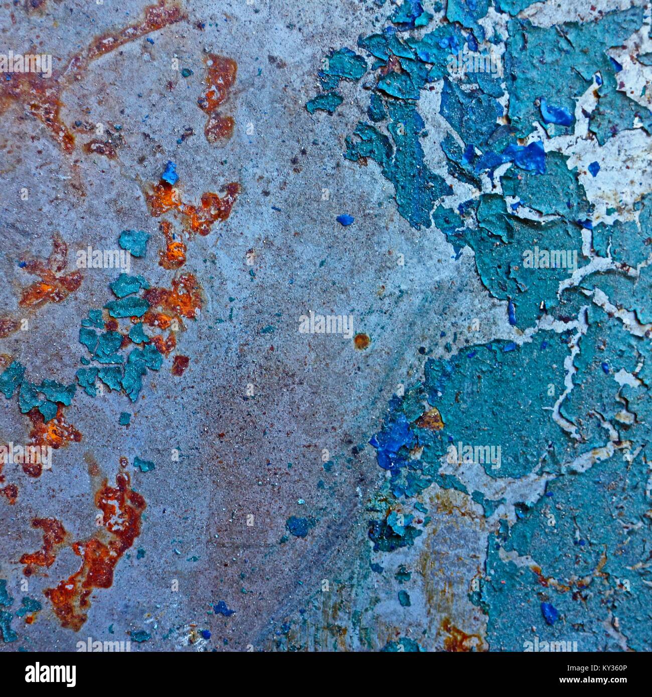 Flaking paint on metal background Stock Photo - Alamy