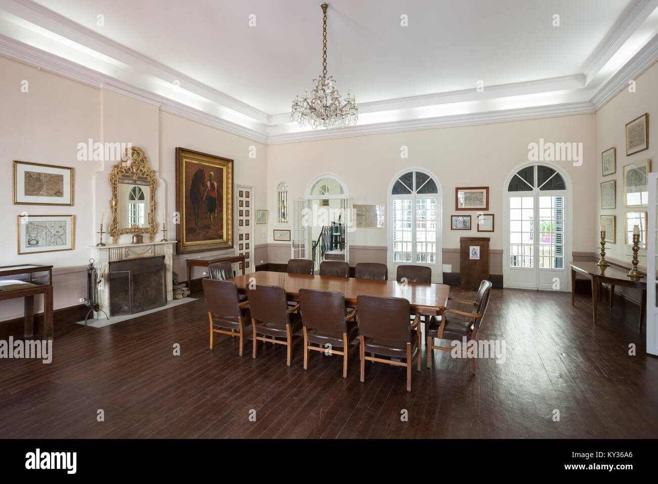 TANGIER, MOROCCO - MARCH 02, 2016: Tangier American Legation Institute ...