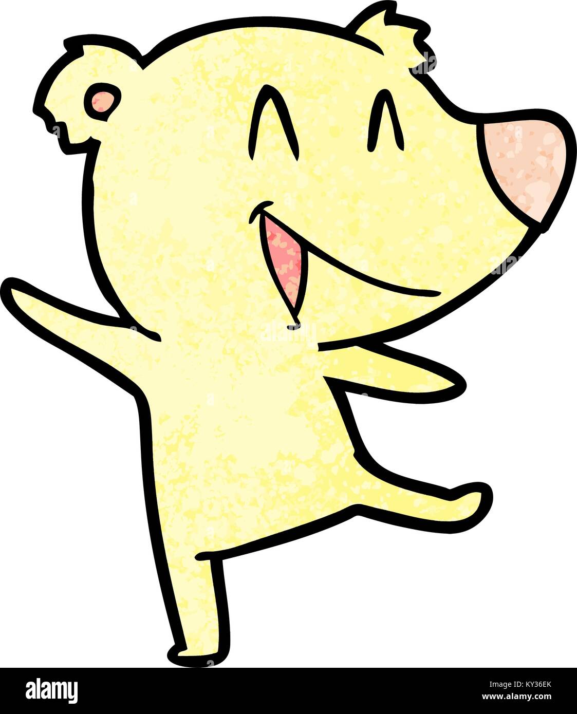 laughing bear cartoon Stock Vector Image & Art - Alamy