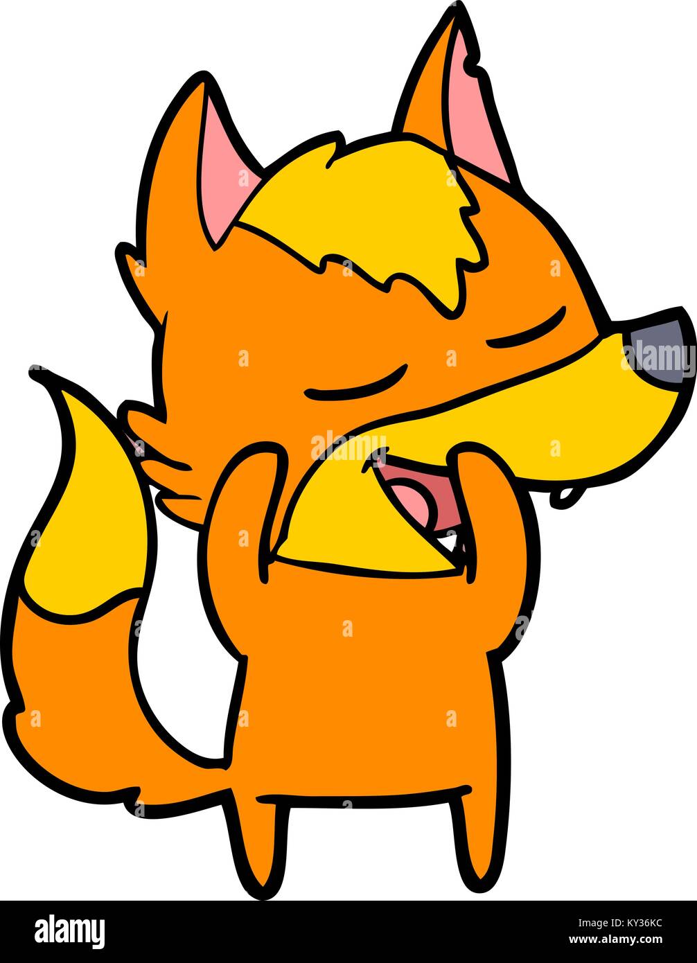 fox cartoon character Stock Vector Image & Art - Alamy