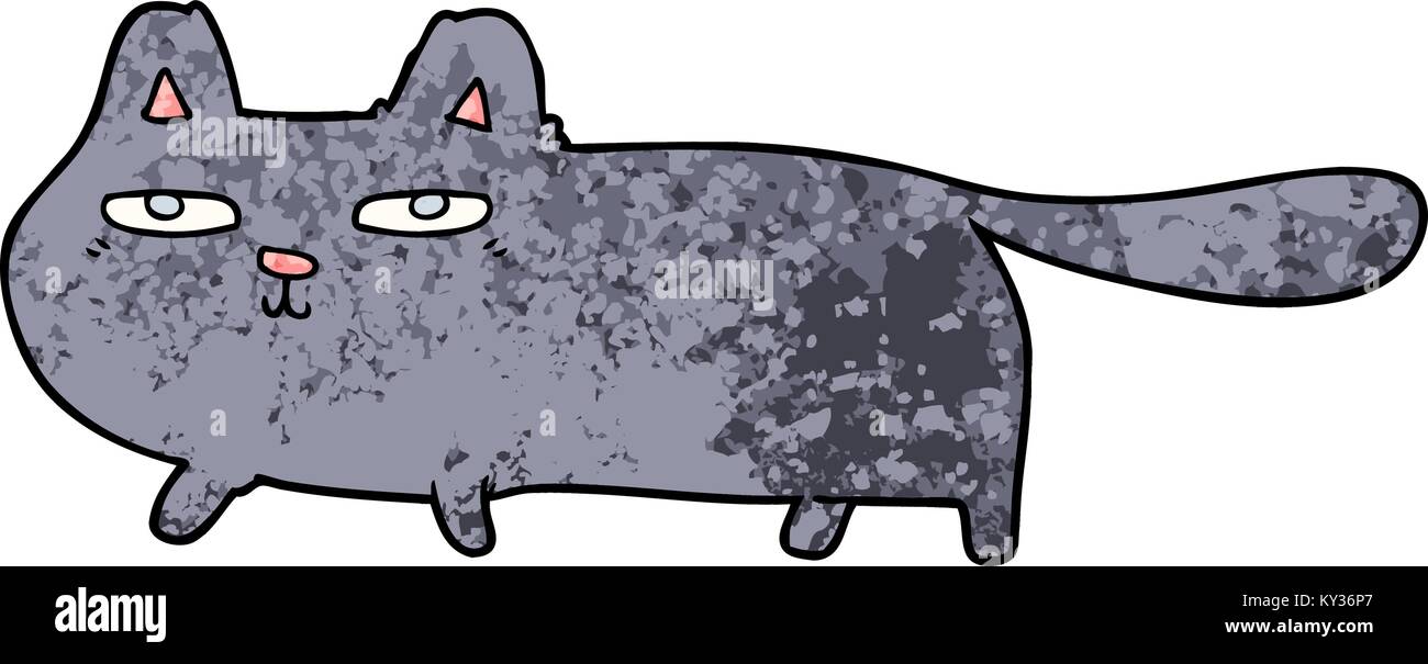 cartoon sly cat Stock Vector Image & Art - Alamy