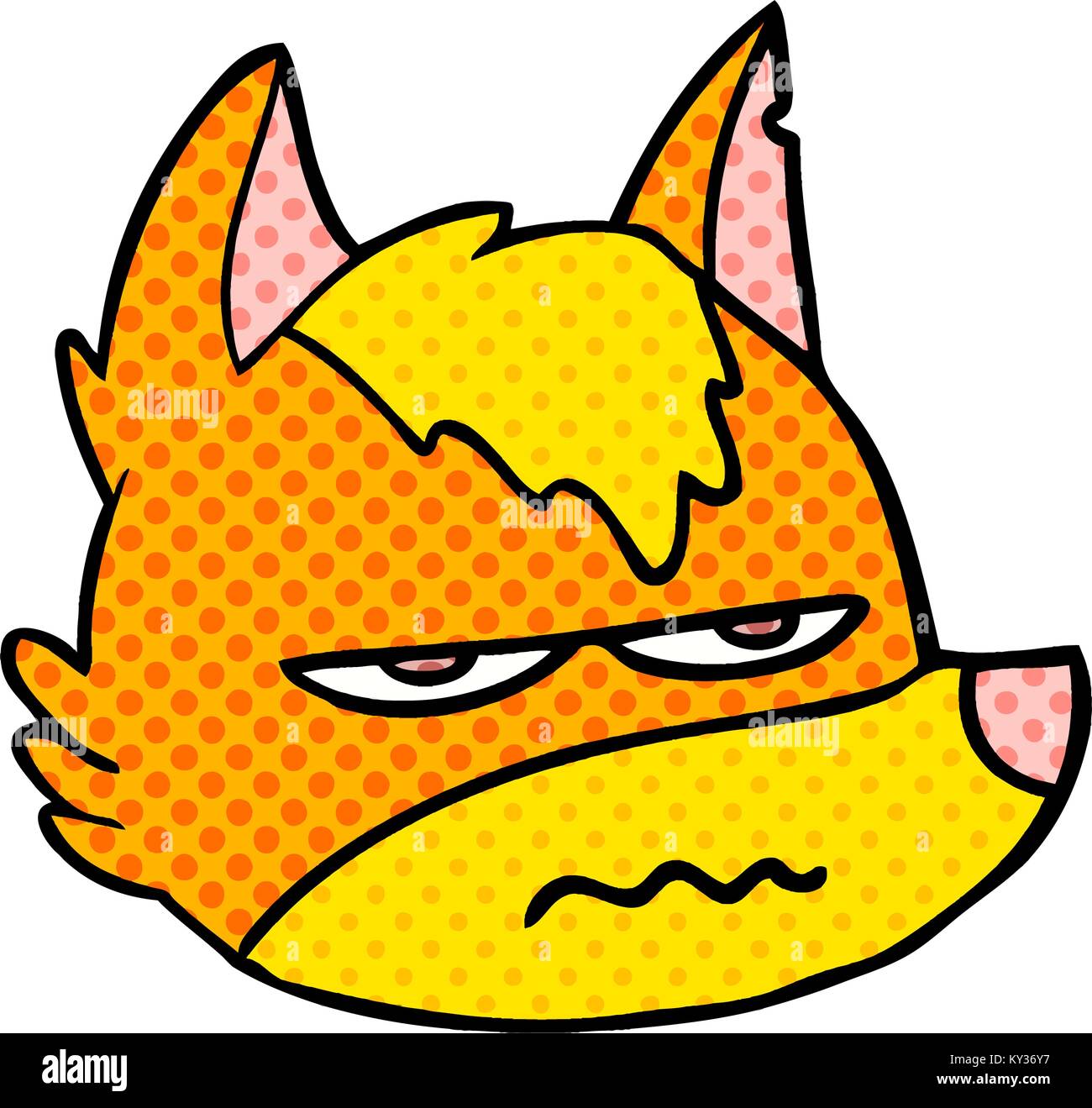 angry fox cartoon character Stock Vector Image & Art - Alamy
