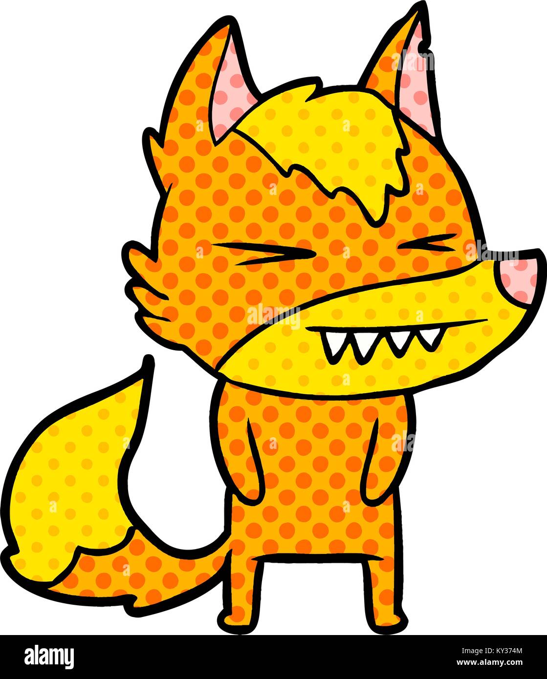 fox cartoon character Stock Vector Image & Art - Alamy