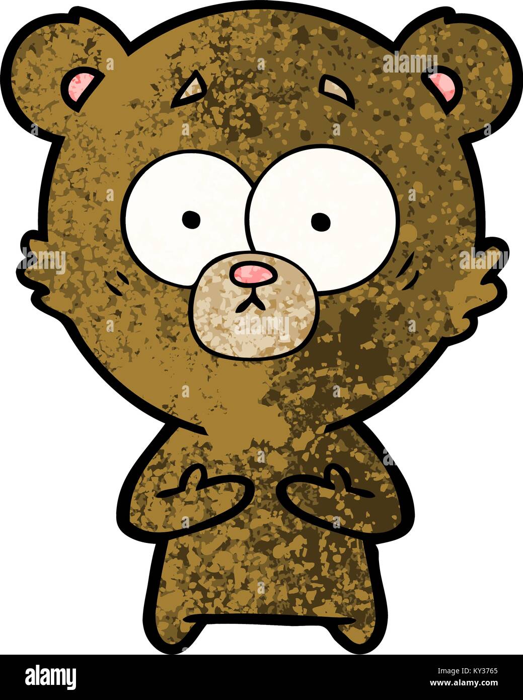 surprised bear cartoon Stock Vector Image & Art - Alamy