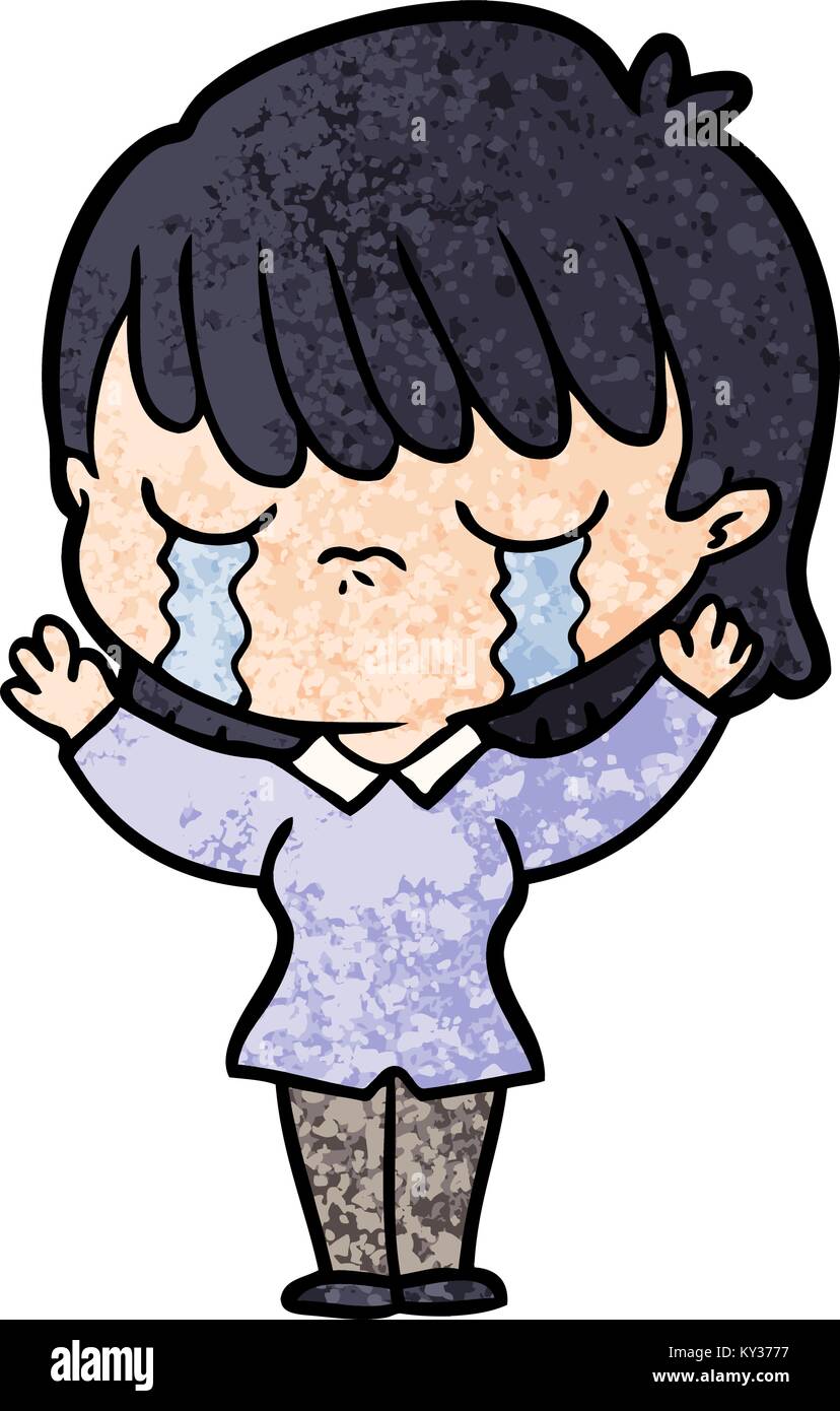 cartoon woman crying Stock Vector Image & Art - Alamy