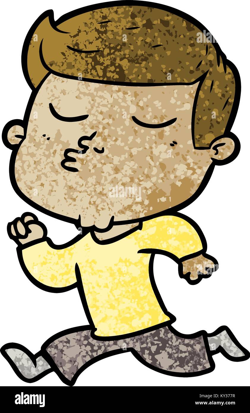 cartoon model guy pouting Stock Vector Image & Art - Alamy