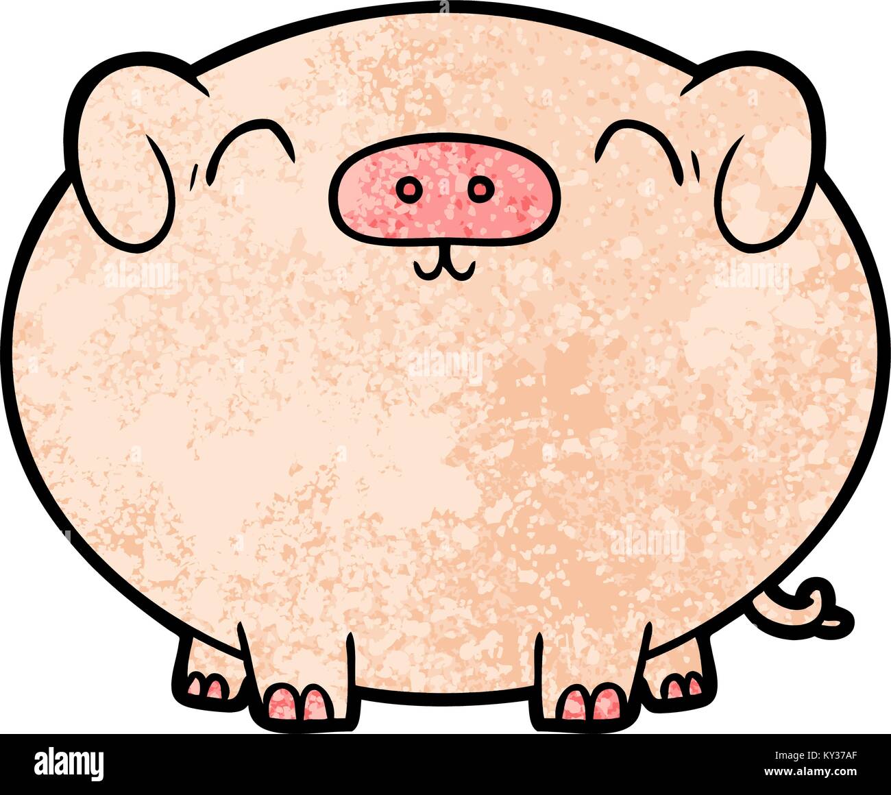 Pig art artwork Stock Vector Images - Alamy