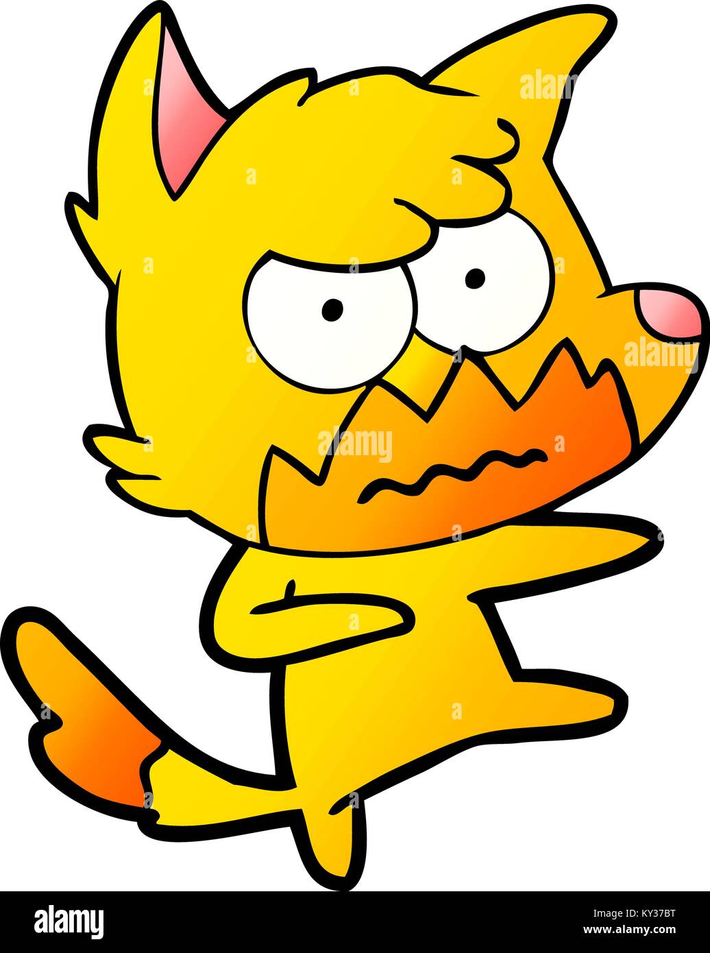 fox cartoon character Stock Vector Image & Art - Alamy