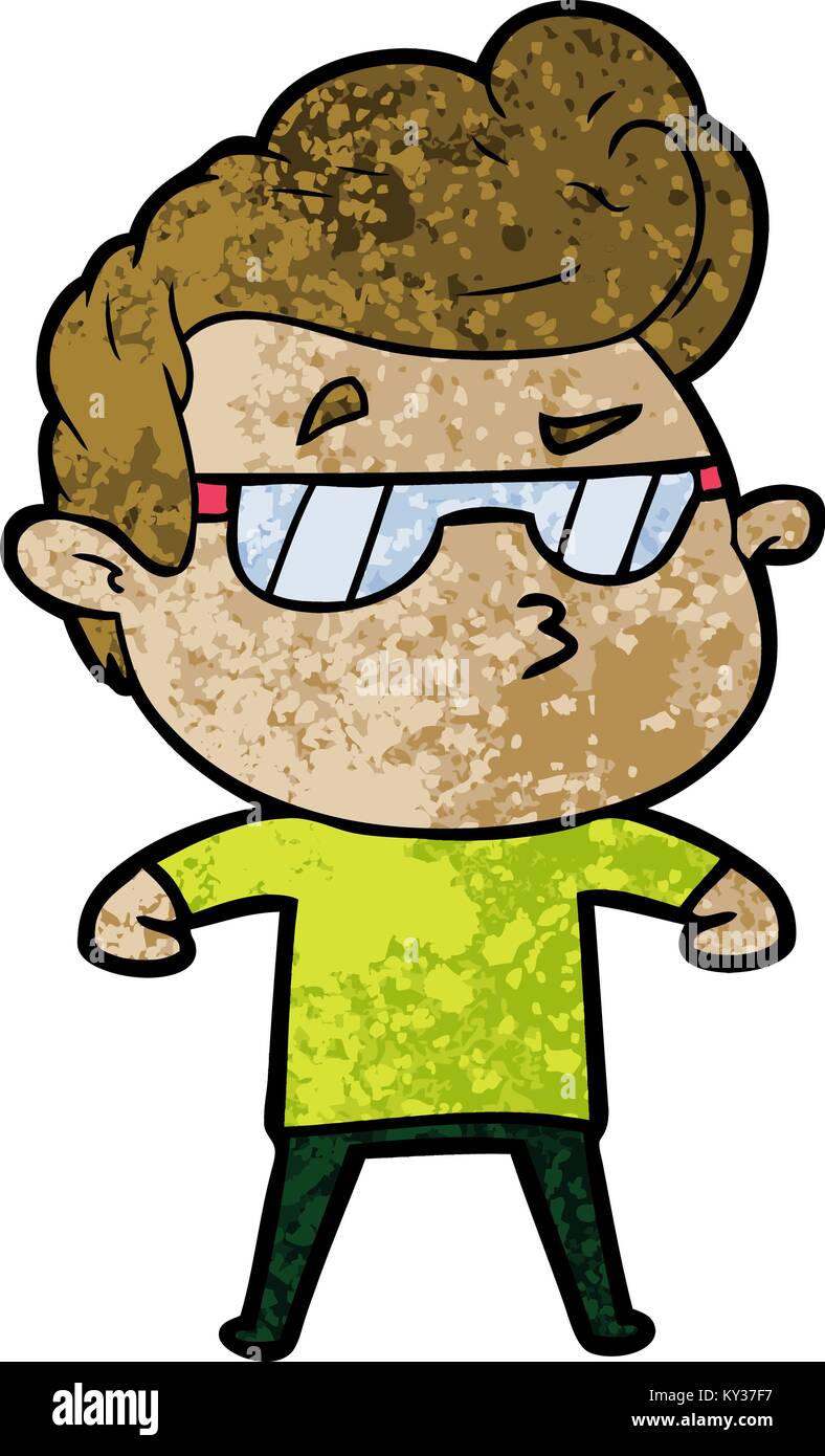 cartoon cool guy Stock Vector Image & Art - Alamy
