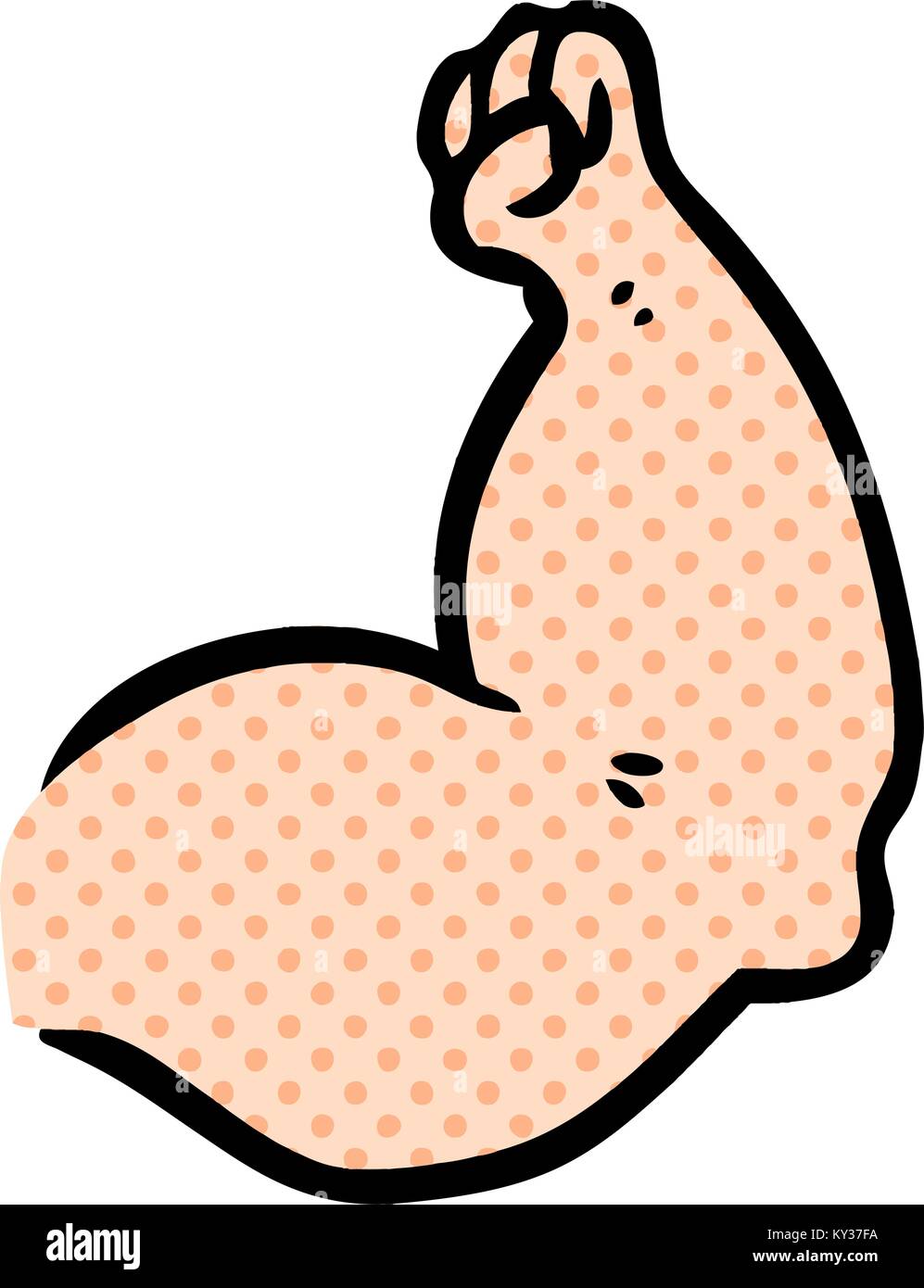 cartoon strong arm Stock Vector Image & Art - Alamy