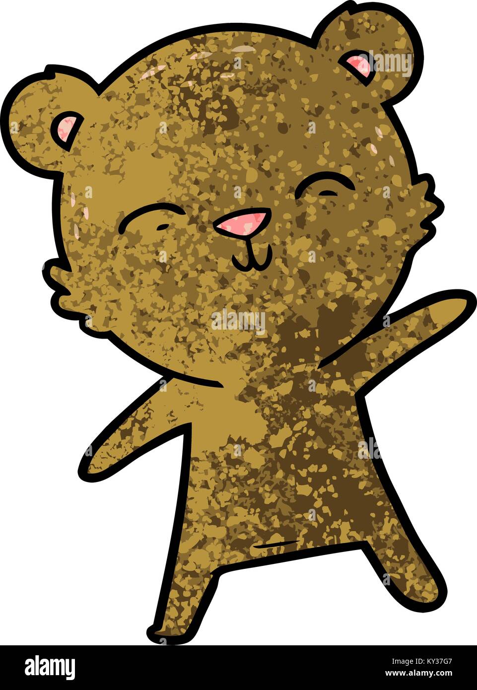 bear cartoon character Stock Vector Image & Art - Alamy