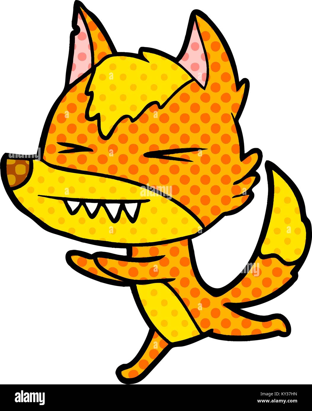 fox cartoon character Stock Vector Image & Art - Alamy