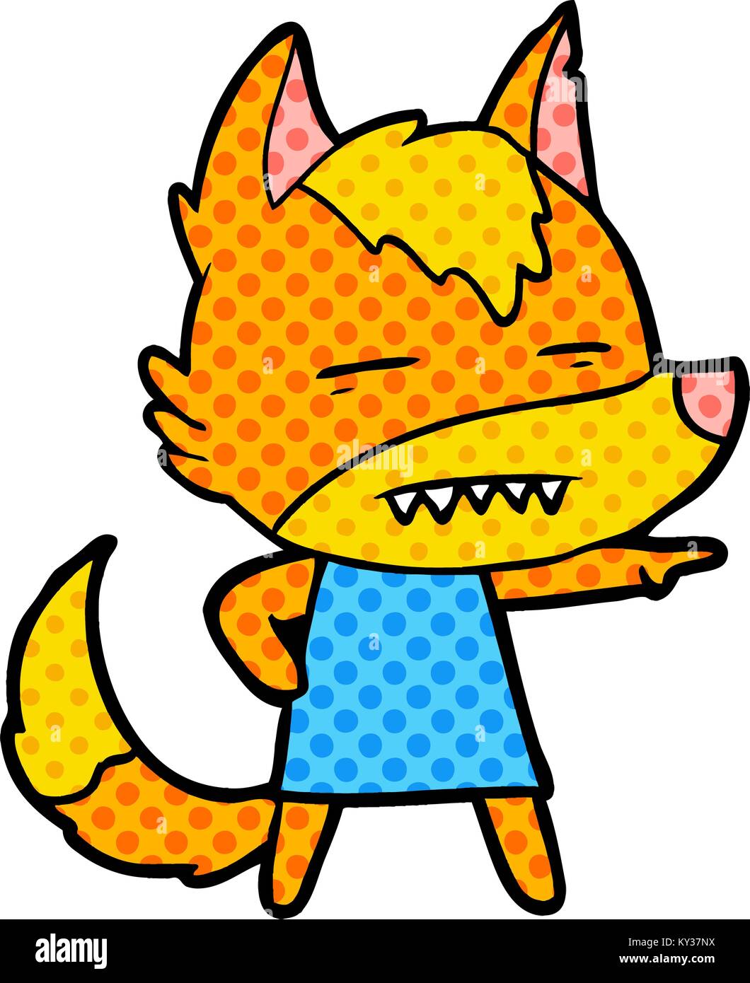 fox cartoon character Stock Vector Image & Art - Alamy