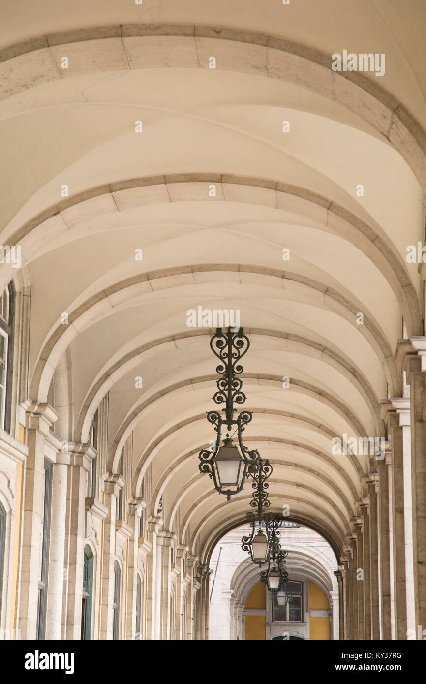 Commerce Square - Praca do Comercio, Lisbon, Portugal Stock Photo - Alamy