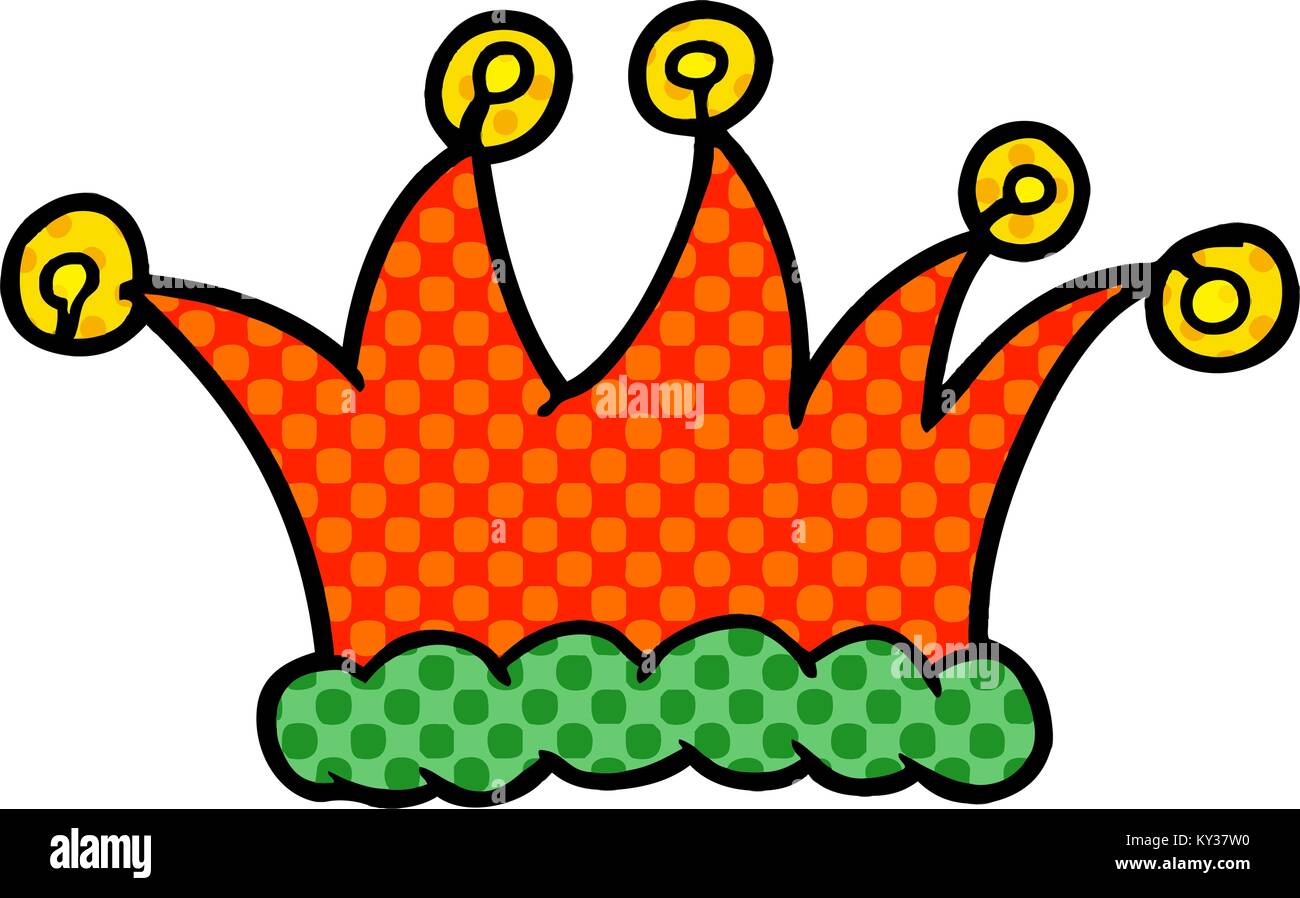 cartoon jester hat Stock Vector Image & Art - Alamy