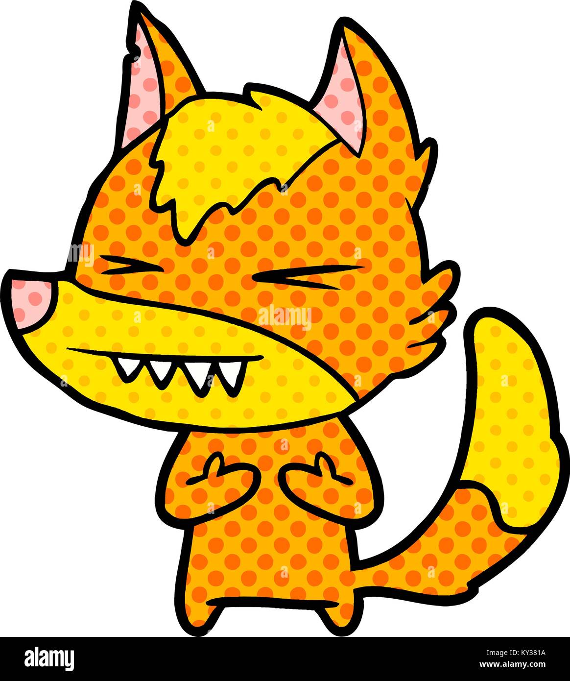 fox cartoon character Stock Vector Image & Art - Alamy
