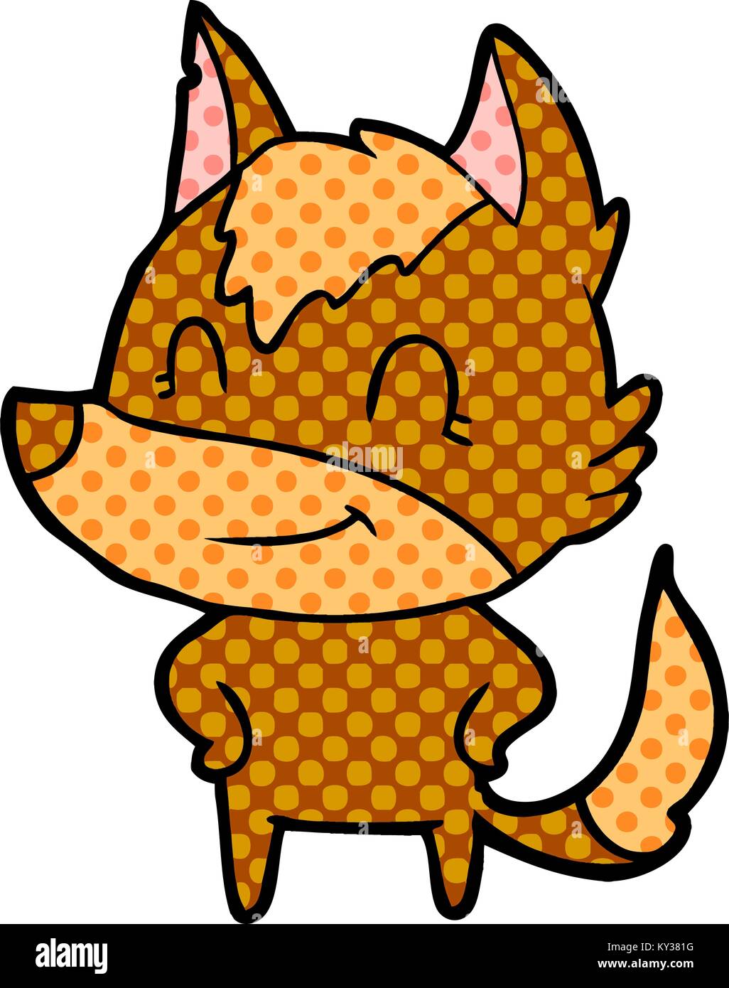 fox cartoon character Stock Vector Image & Art - Alamy