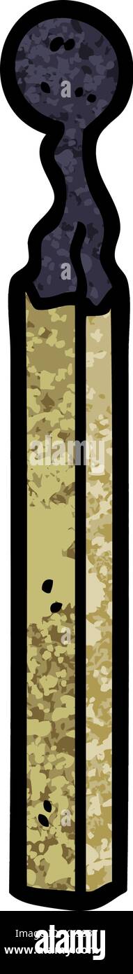 cartoon burnt match Stock Vector Image & Art - Alamy