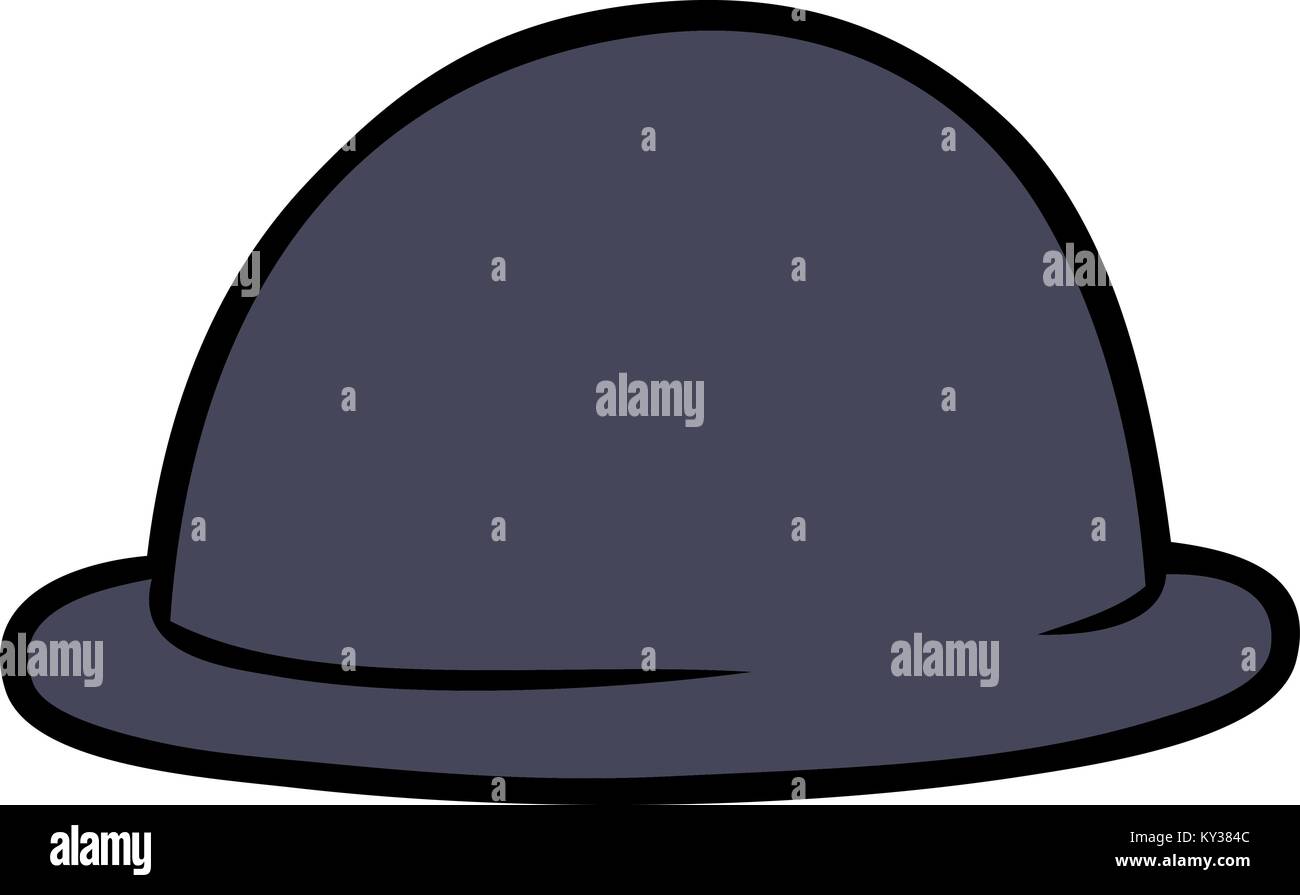 cartoon bowler hat Stock Vector Image & Art - Alamy